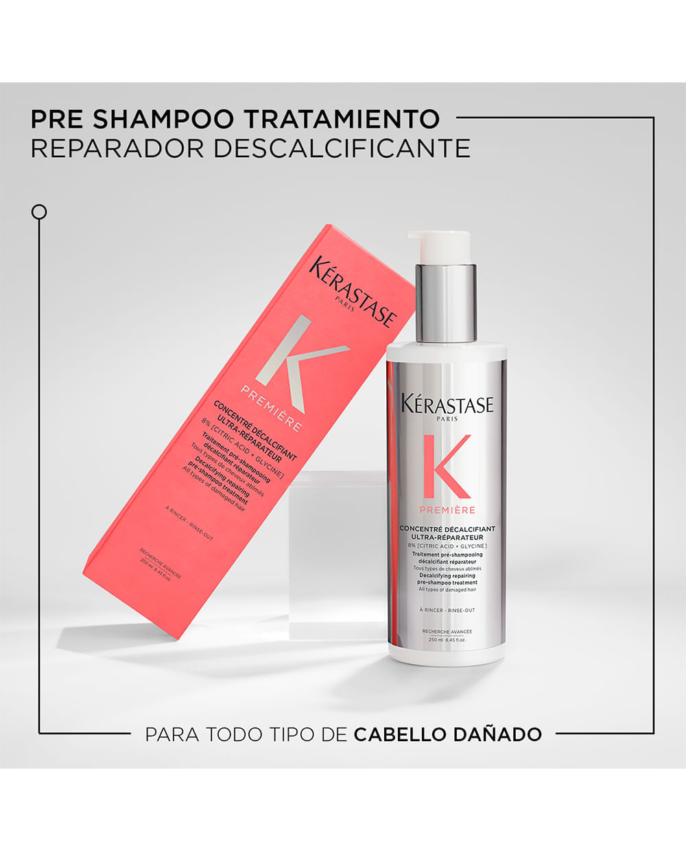 Pre Shampoo Tratamiento Premiere Reparador Descalcificante Kérastase 250ml
