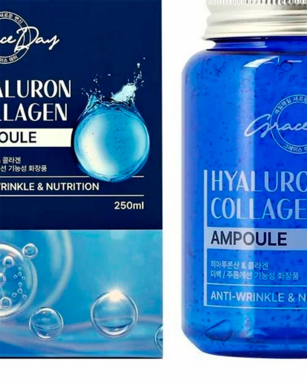 Ampolla de hialuronato y colágeno todo en uno Grace Day